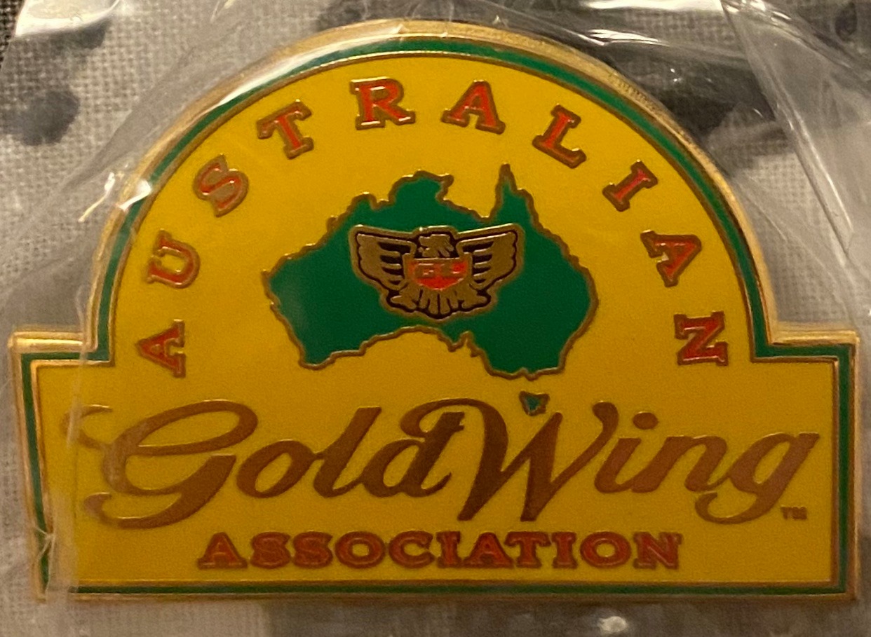 Australian Goldwing Association Enamel Badge – Australian Goldwing ...